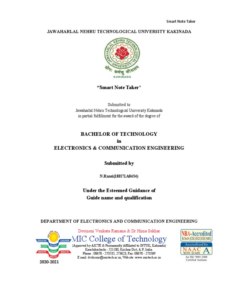 Smart Note Taker | PDF | Personal Computers | Accelerometer