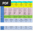 Iim Ahmedabad Mess Menu | PDF | Pickling | Chutney