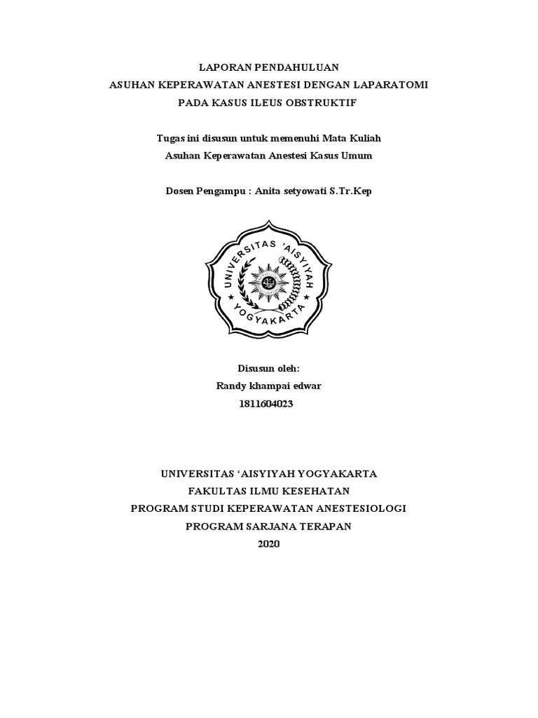 Evaluasi Askan Bedah Abdominal LP | PDF