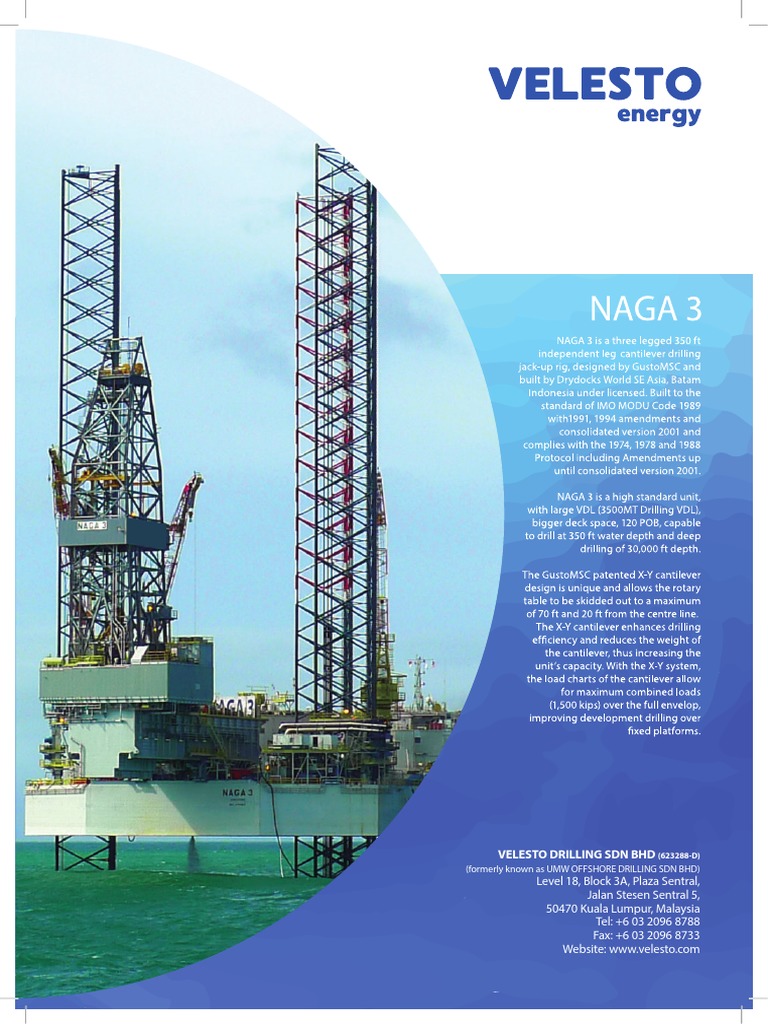 Velesto Energy Berhad Naga 3 | PDF | Nature