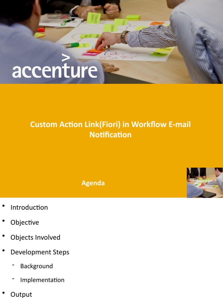 Custom Fiori Action Link in Email Notifications | PDF | Computer ...
