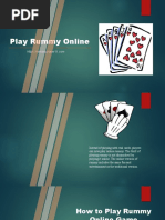 Rummy Rules PDF | PDF | Rummy | Tabletop Games