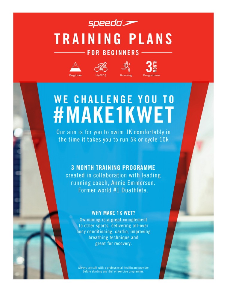 1K WET Training Plans Beginners | PDF
