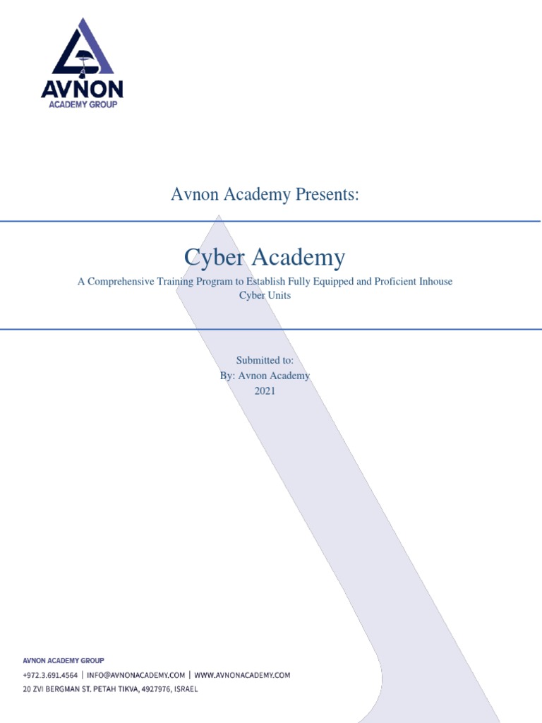 Cyber Academy - Full Program | PDF | Computer Security | Security