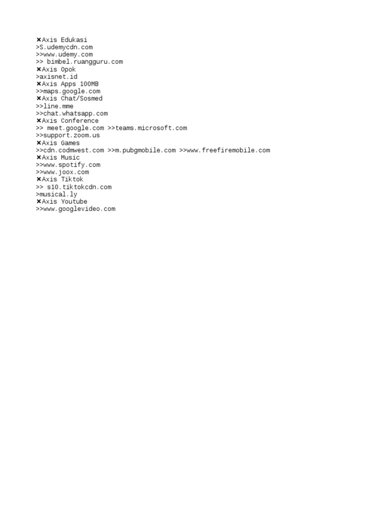 Kumpulan Bug Axis (Sfile | PDF | Computers