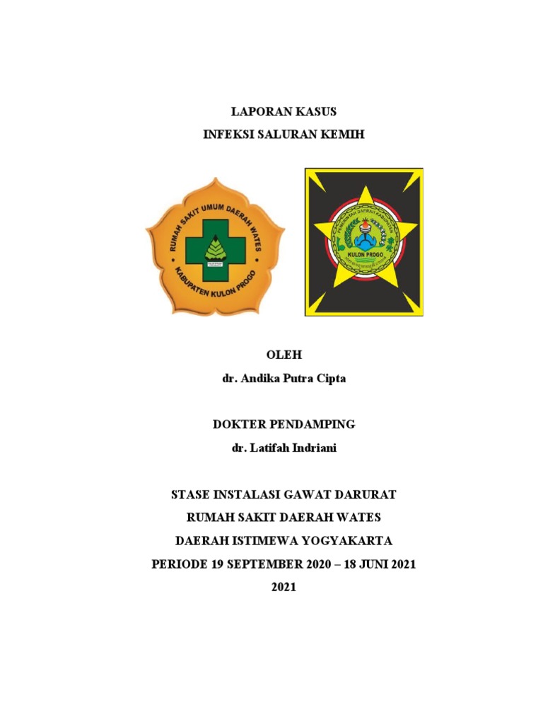 Laporan Kasus Infeksi Saluran Kemih | PDF | Sains & Matematika
