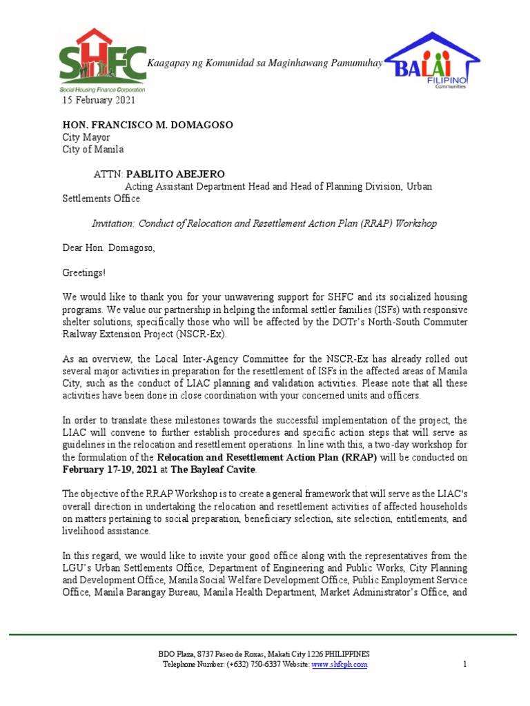 LGU - Invitation and Program Flow | PDF | Manila | Policy