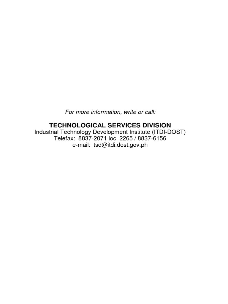 ITDI-DOST Bioreactor Composting Guide | PDF | Compost | Pollution