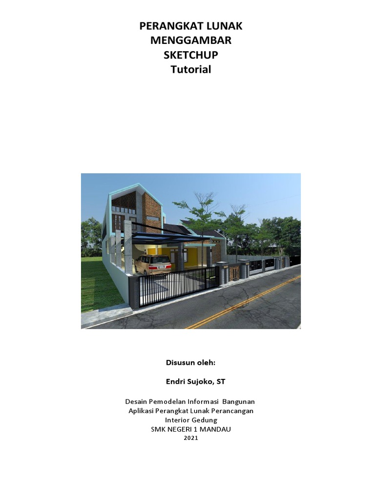 Modul Sketchup Endri-Dikonversi | PDF