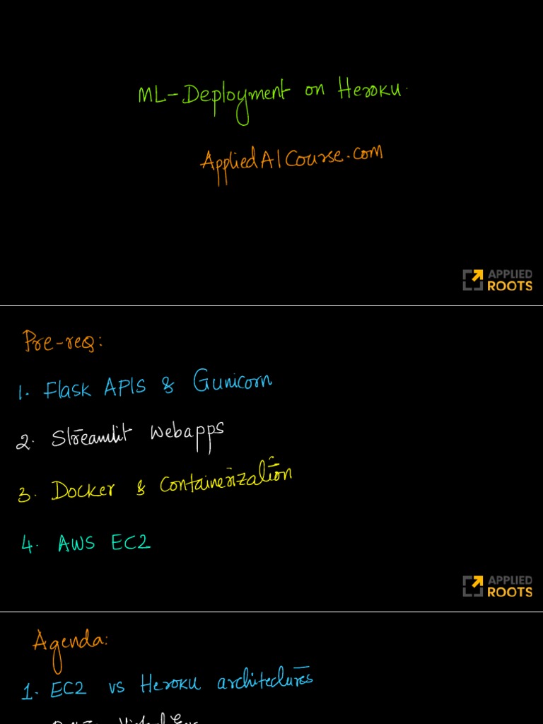 ML Deployment For Heroku | PDF | Python (Programming Language) | System Software