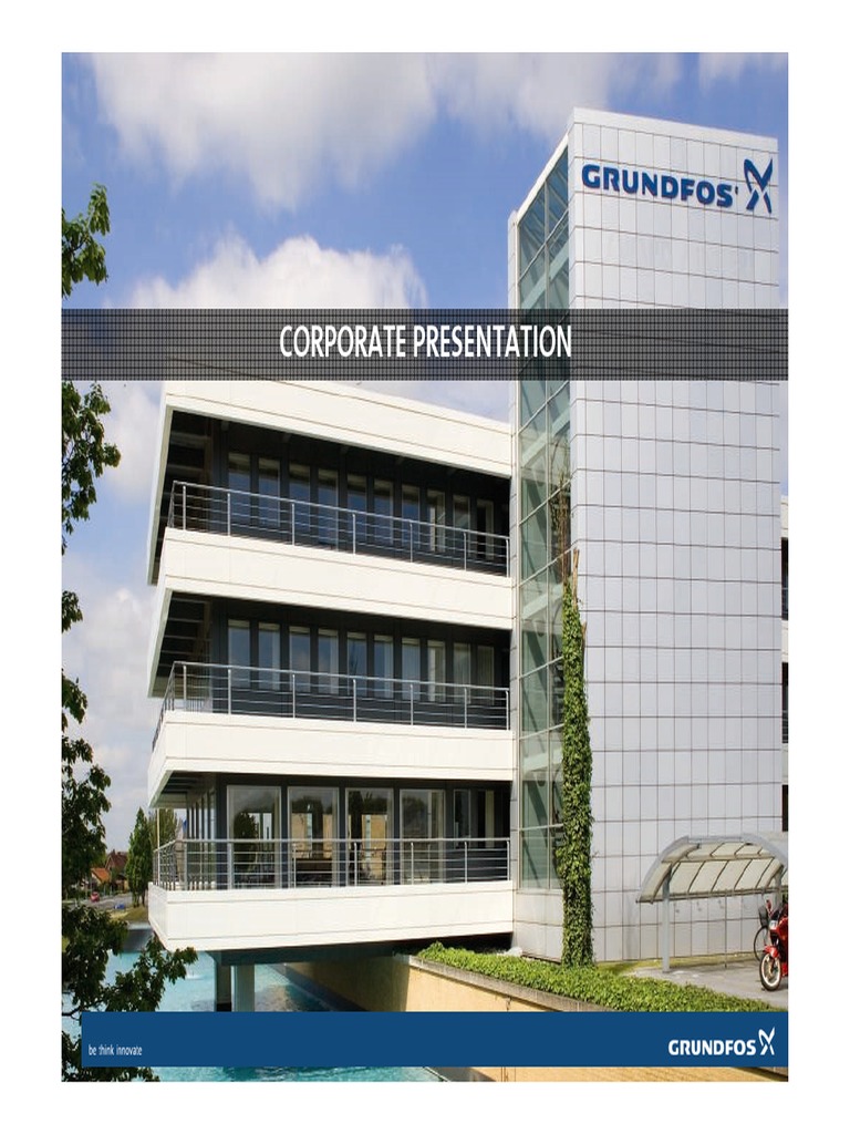 Grundfos Corporate Presentation 2015-CBS (Compatibility Mode) | PDF | Turbomachinery | Hydraulics