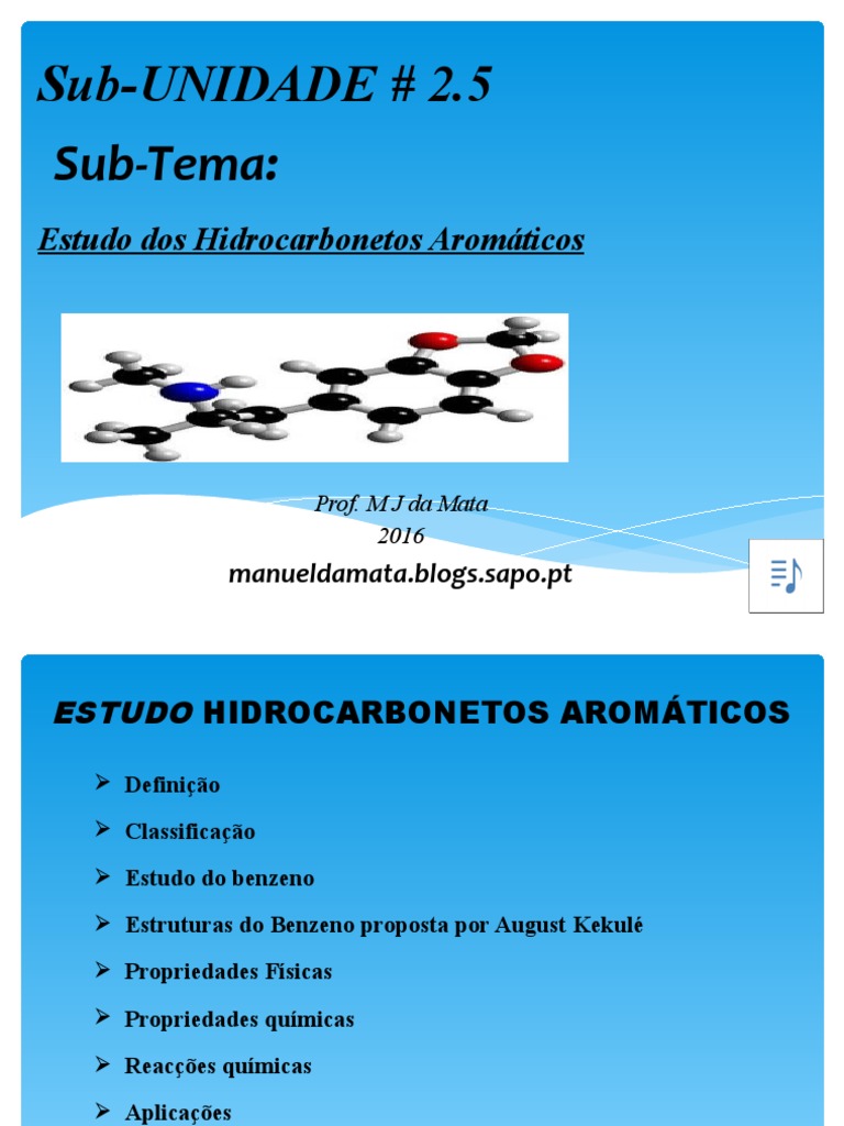 008 Hidrocarbonetos Aromaticos | PDF | Benzeno | Aromaticidade
