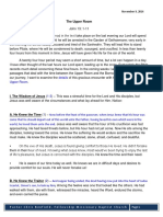 Outline of The Upper Room Discourse | PDF | Resurrection Of Jesus ...