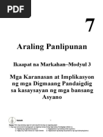 Grade 7 Module in Ap (3rd Quarter 2nd Module) | PDF