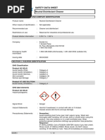 SDS Wash & Walk EcoLab | PDF | Toxicity | Personal Protective Equipment