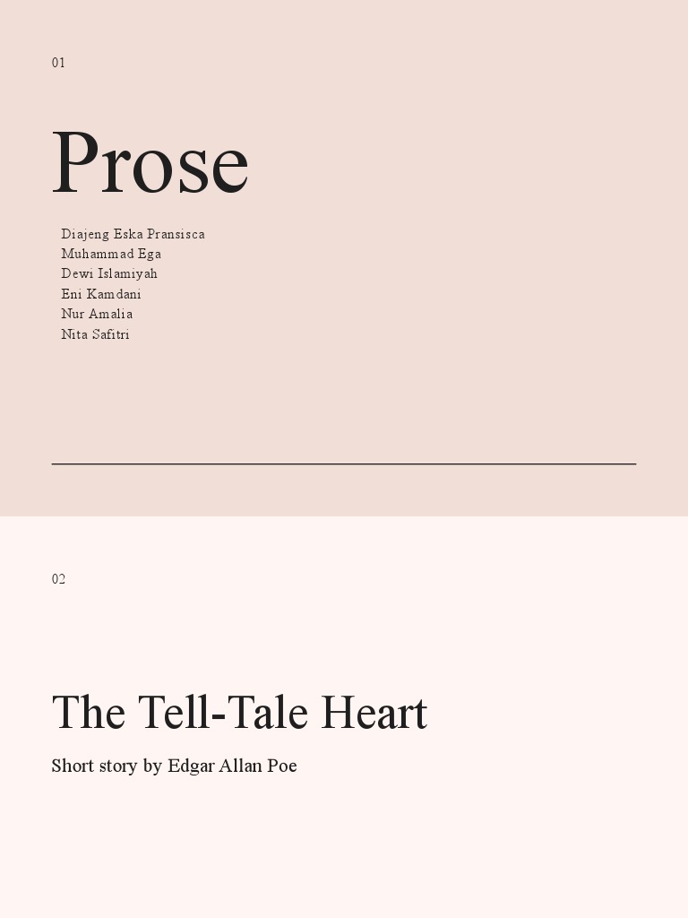 The Tell Tale Heart Analysis | PDF | Edgar Allan Poe | Crime Thriller