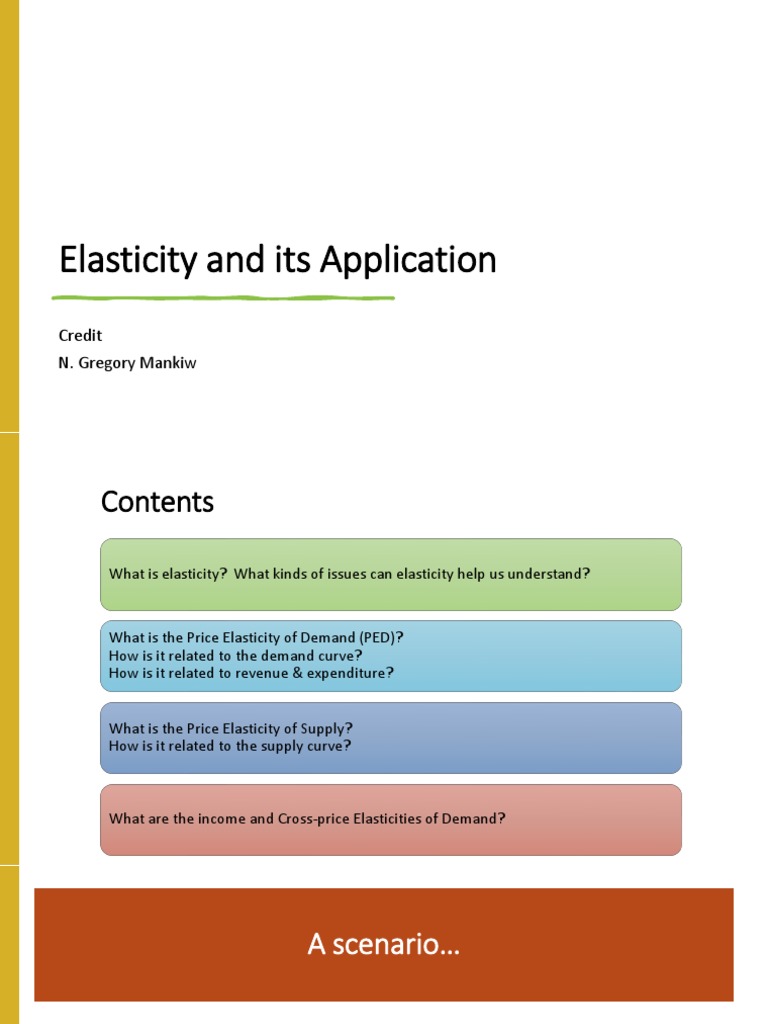 Understanding Elasticity in Economics | PDF | Demand | Price Elasticity ...