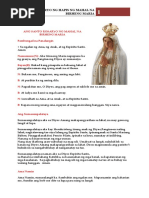 Tagalog Rosary Guide | PDF