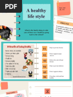 A Healthy Lifestyle 2 Reading Comprehension Exercises - 116024 | PDF