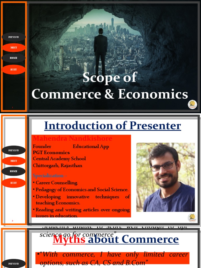 Scope of Commerce by Mahendra Nandkishore | PDF | Financial Analyst ...