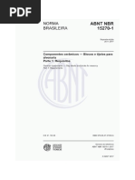 Abnt NBR 13749 2013 | PDF | Argamassa (alvenaria) | Engenharia