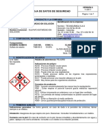 Hoja de Seguridad del Formaldehido | PDF | Formaldehído | Toxicidad