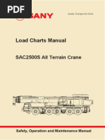 SANY STC800S Load Charts Manual | PDF | Crane (Machine) | Elevator