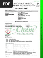 MSDS Nalco 3DT 222 | PDF | Sodium Hydroxide | Fires