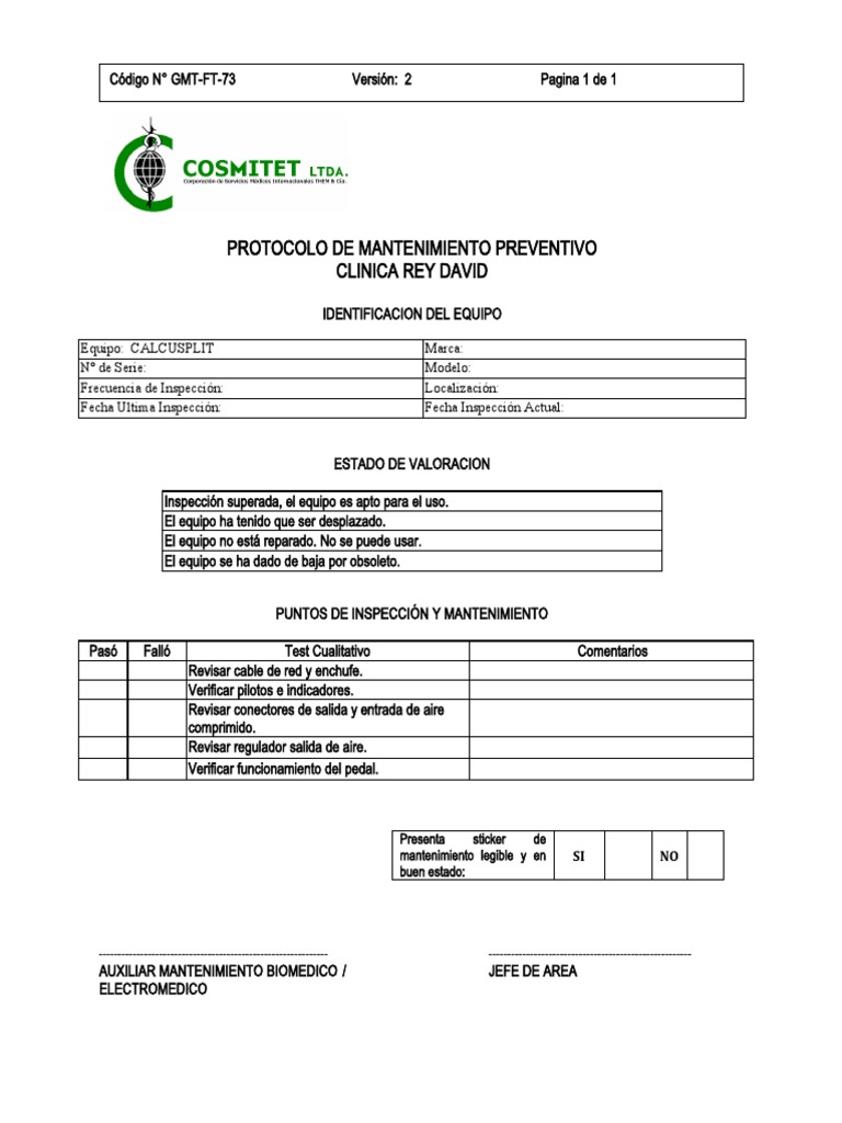 Calcusplit Litrotiptor GMT FT 73 | PDF