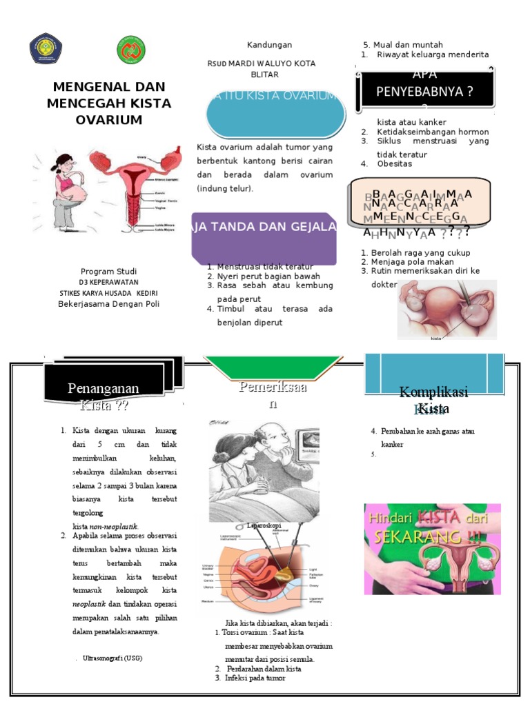 Leaflet Kista Ovarium Tio Yudhistira | PDF
