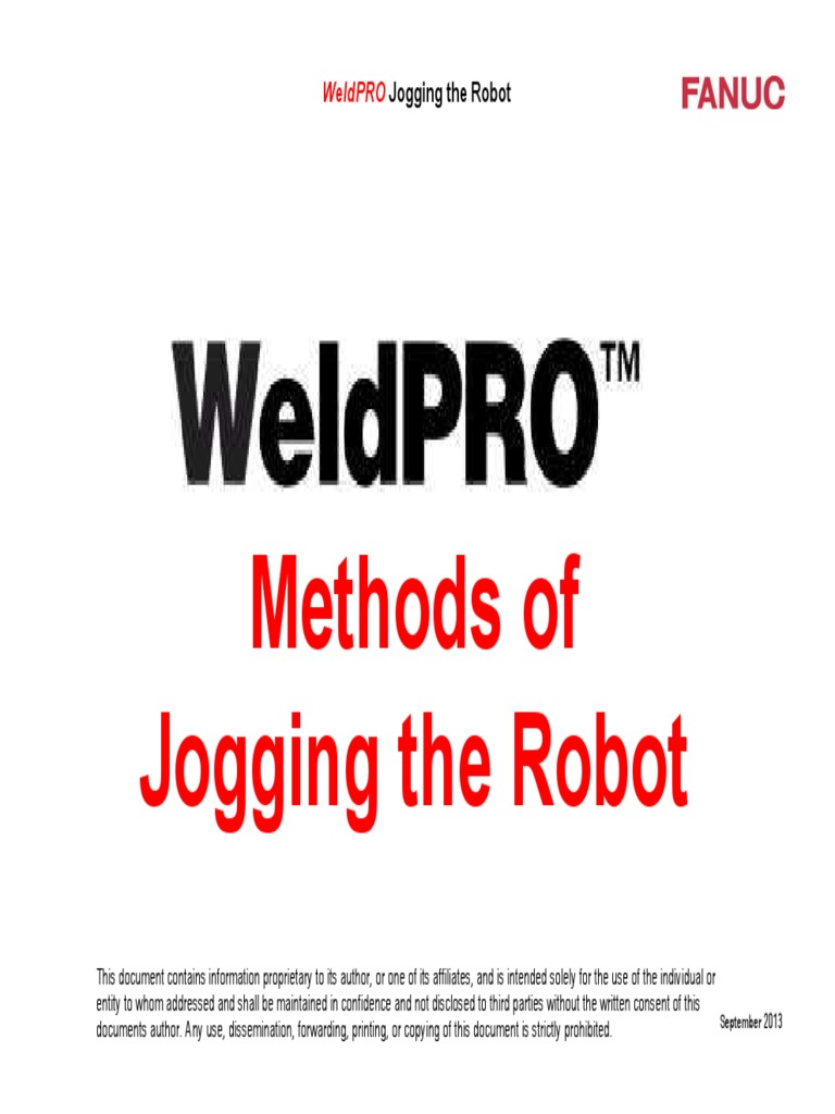 Robot Jogging Techniques Guide | PDF | Computing | Computing And ...