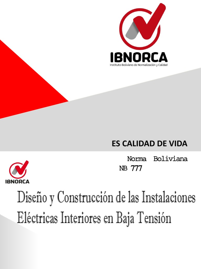 NB 777 - 01 | PDF | Corriente eléctrica | Impedancia eléctrica