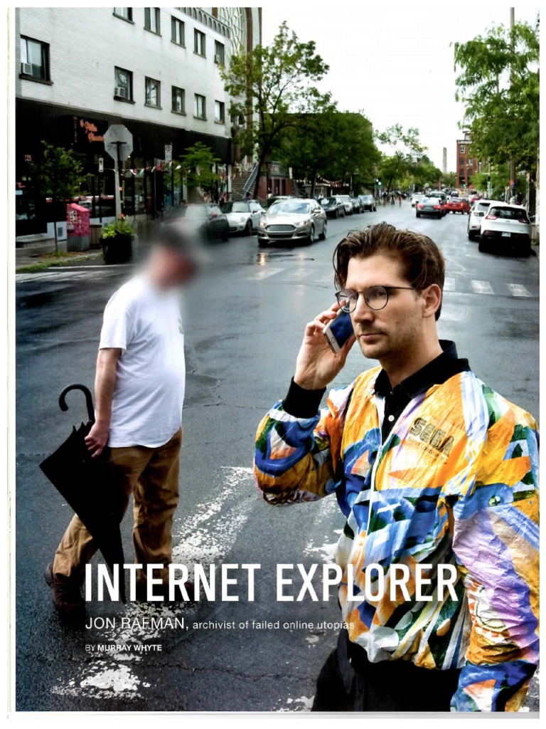 Jon Rafman, Internet Explorer - Canadian Art (2015) | PDF