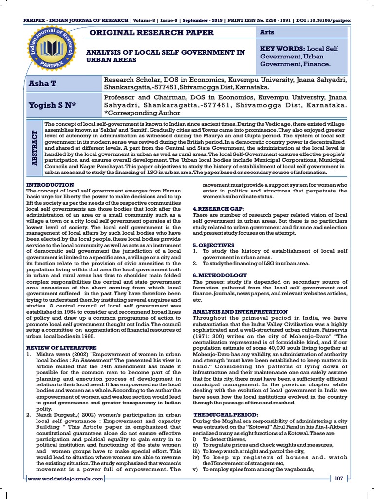 Original Research Paper: Arts Key Words | Download Free PDF ...