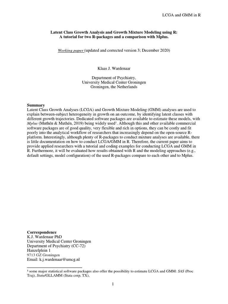 GMM in R - Jan2021 | PDF | Akaike Information Criterion | Covariance Matrix
