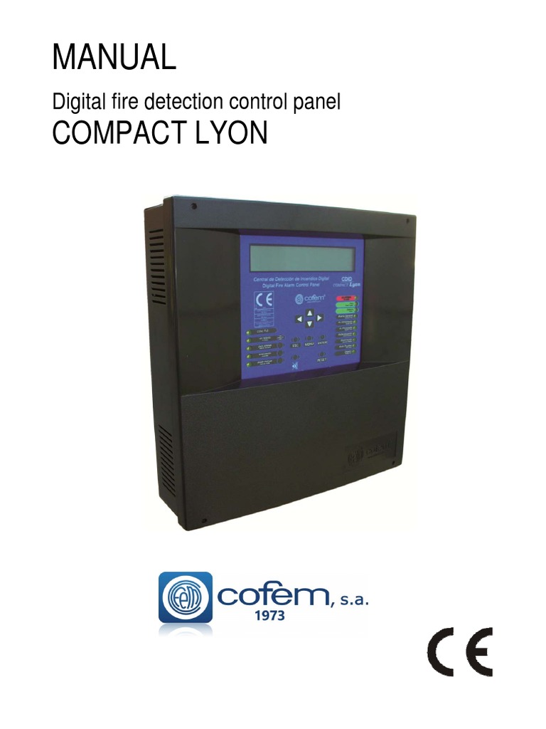 DOCCTLINGA4LNB COFEM C-LYON Manual-Usuario ENG ENE19 | PDF | Sensor | Relay