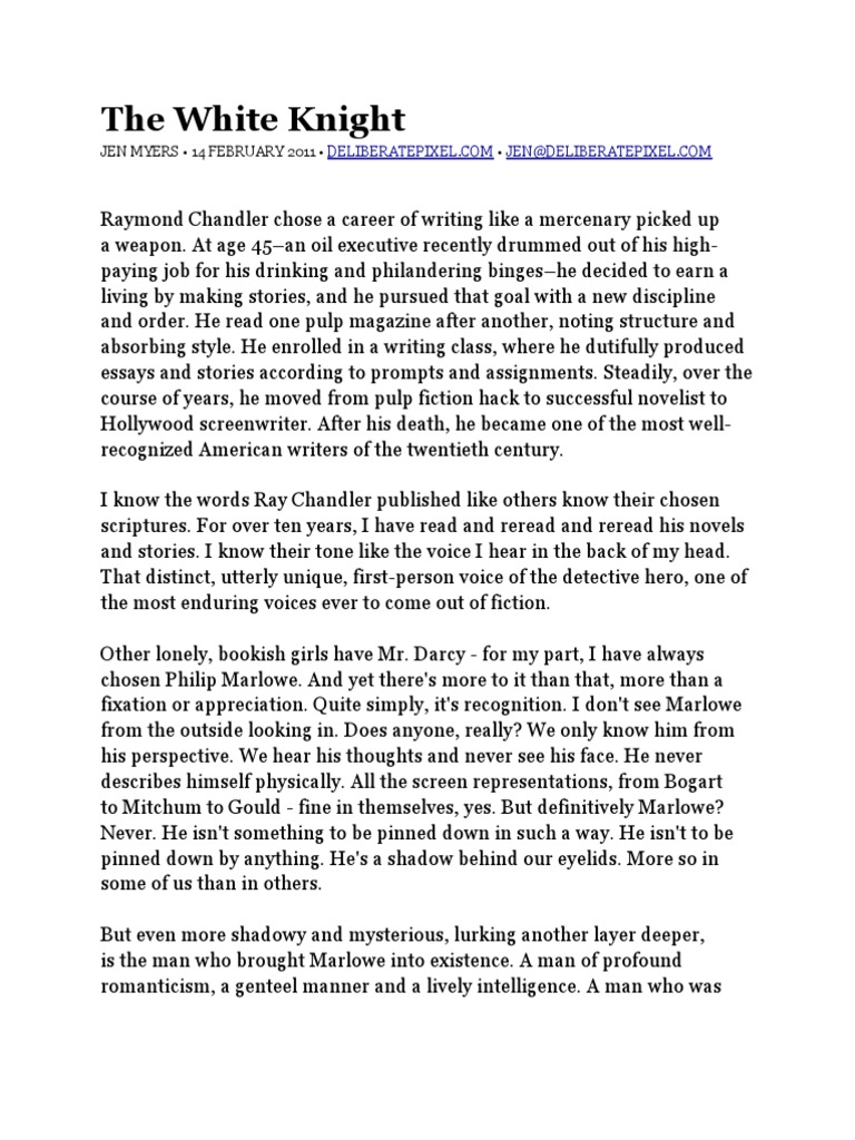 The White Knight | PDF