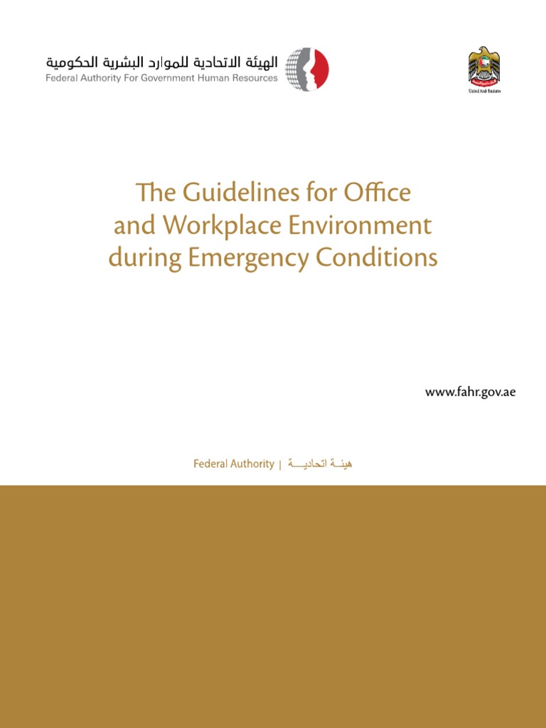 The Guidelines For Office and Workplace Environment | PDF ...