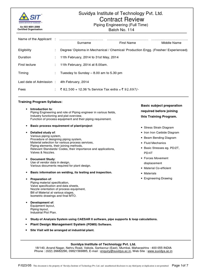 Piping Engineering Suvidya | PDF | Kerosene | Petroleum