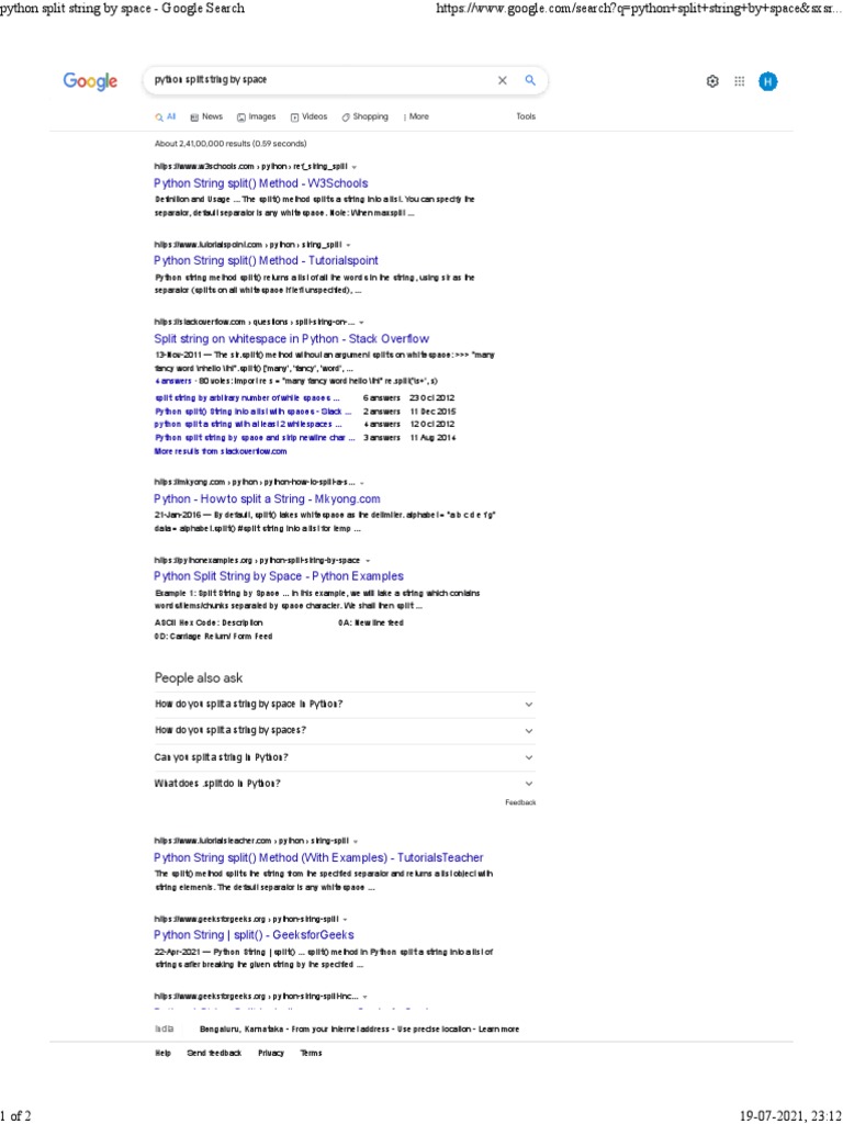 Python Split String By Space Download Free Pdf String Computer Science Python