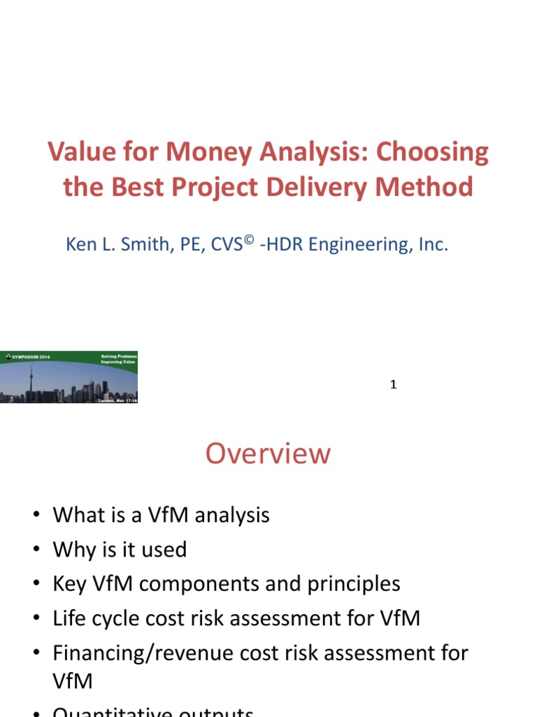 16A - Ken Smith - Value For Money Analysis | Download Free PDF | Public ...