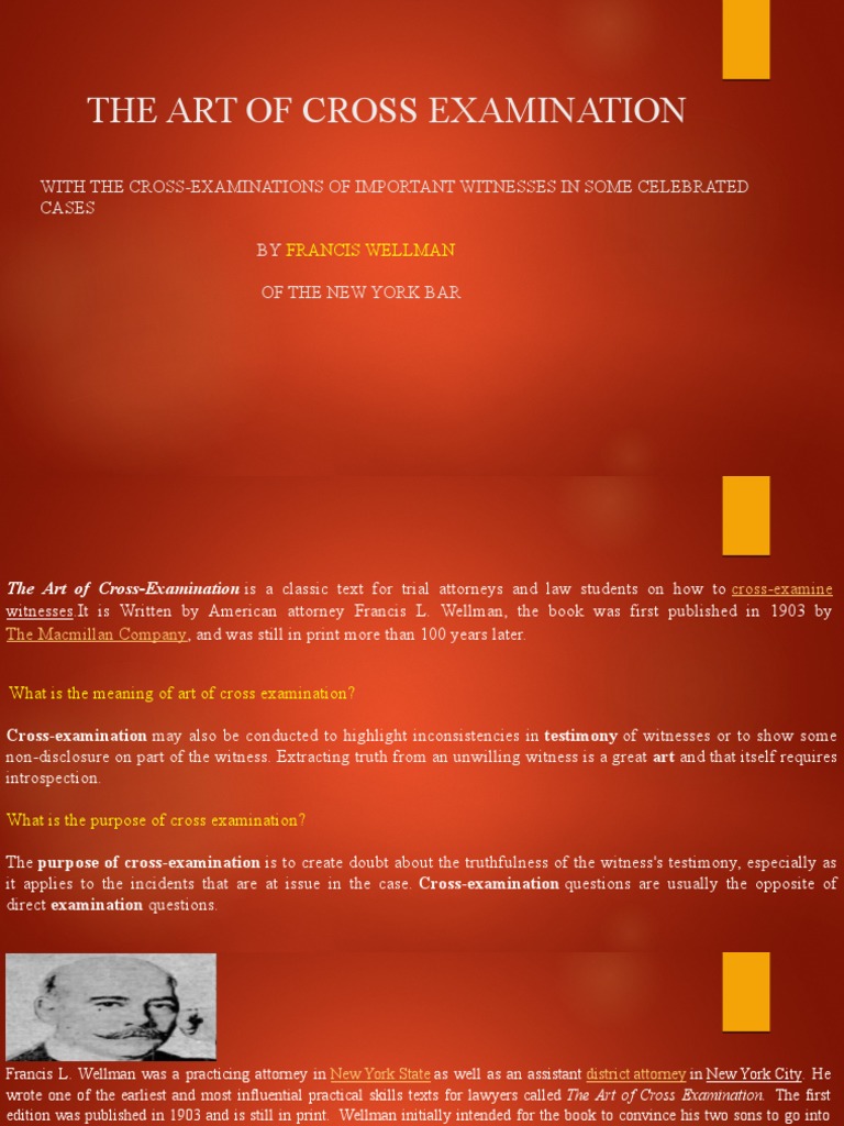 Mastering Cross-Examination Techniques | PDF | Ireland | Prosecution