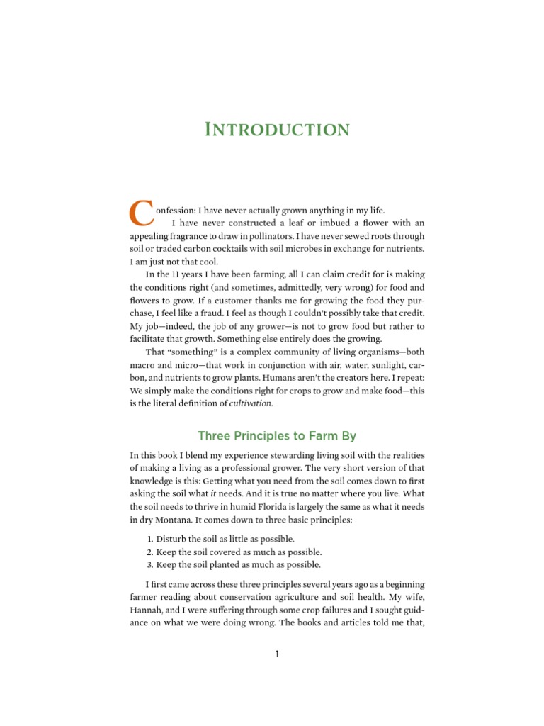 The Living Soil Handbook Introduction | PDF | Agriculture | Soil