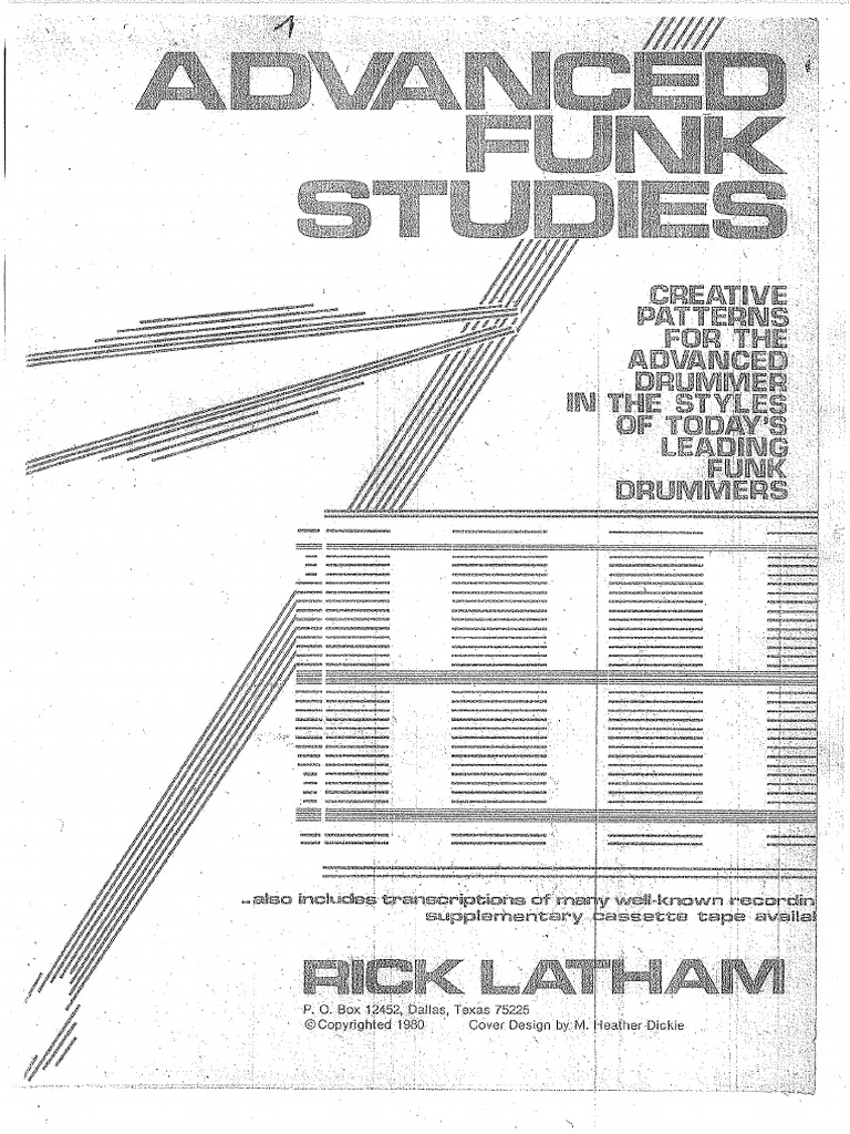 Rick Lathan - Advanced Funk Studies | PDF