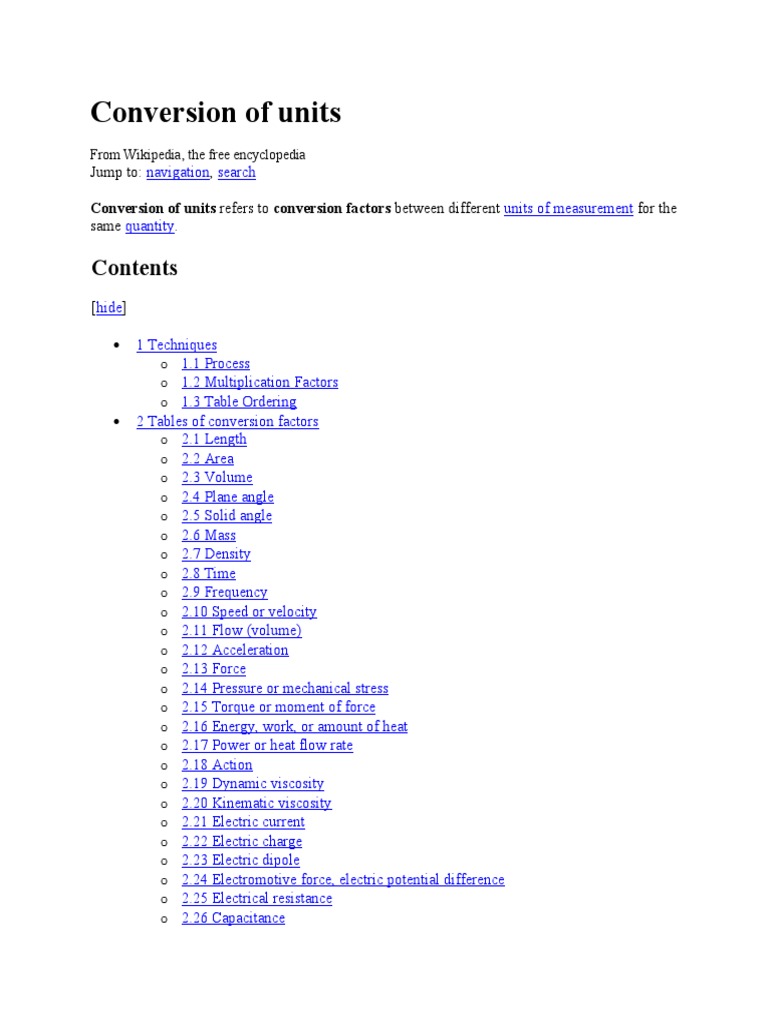 Conversion of Units | PDF | Pound (Mass) | Significant Figures