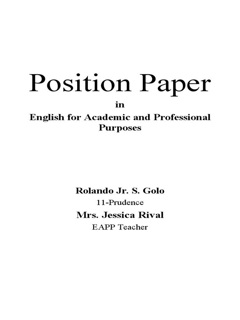Position Paper. Gmo Foods | PDF | Genetic Engineering | Genetically ...