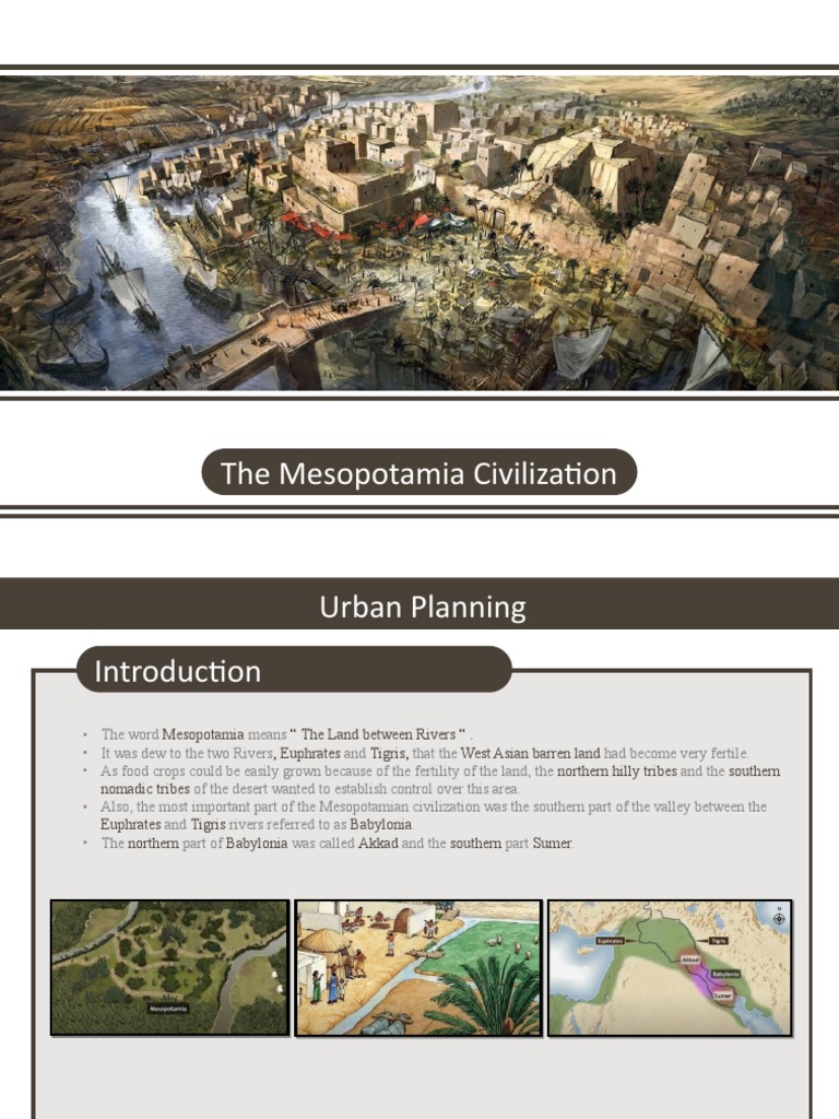 Mesopotamian Civilization | PDF | Mesopotamia | Sumer