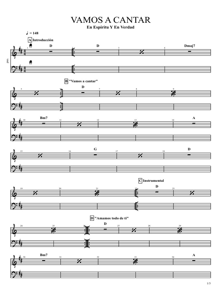 Acordes de "Vamos a Cantar" | PDF | Violencia | Deportes