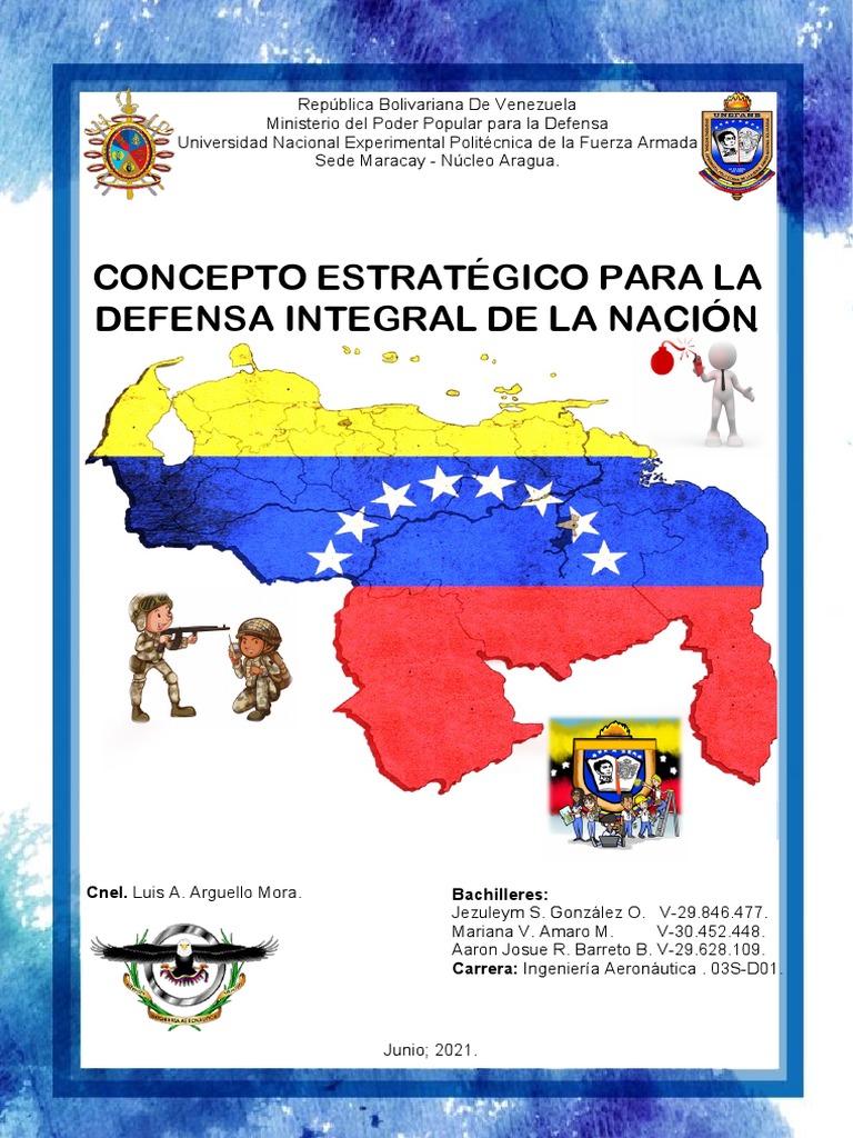 Estrategia de Defensa Integral en Venezuela | PDF | Invasión | Guerra ...