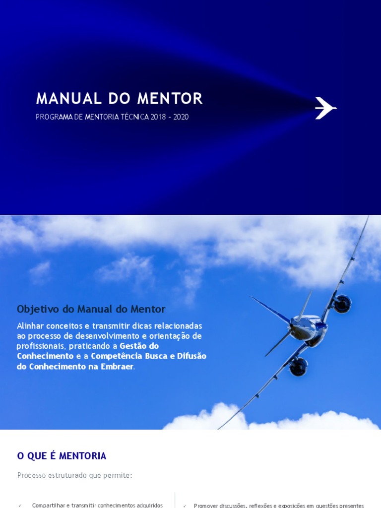 Manual Do Mentor | PDF | Comentários | Aprendizado